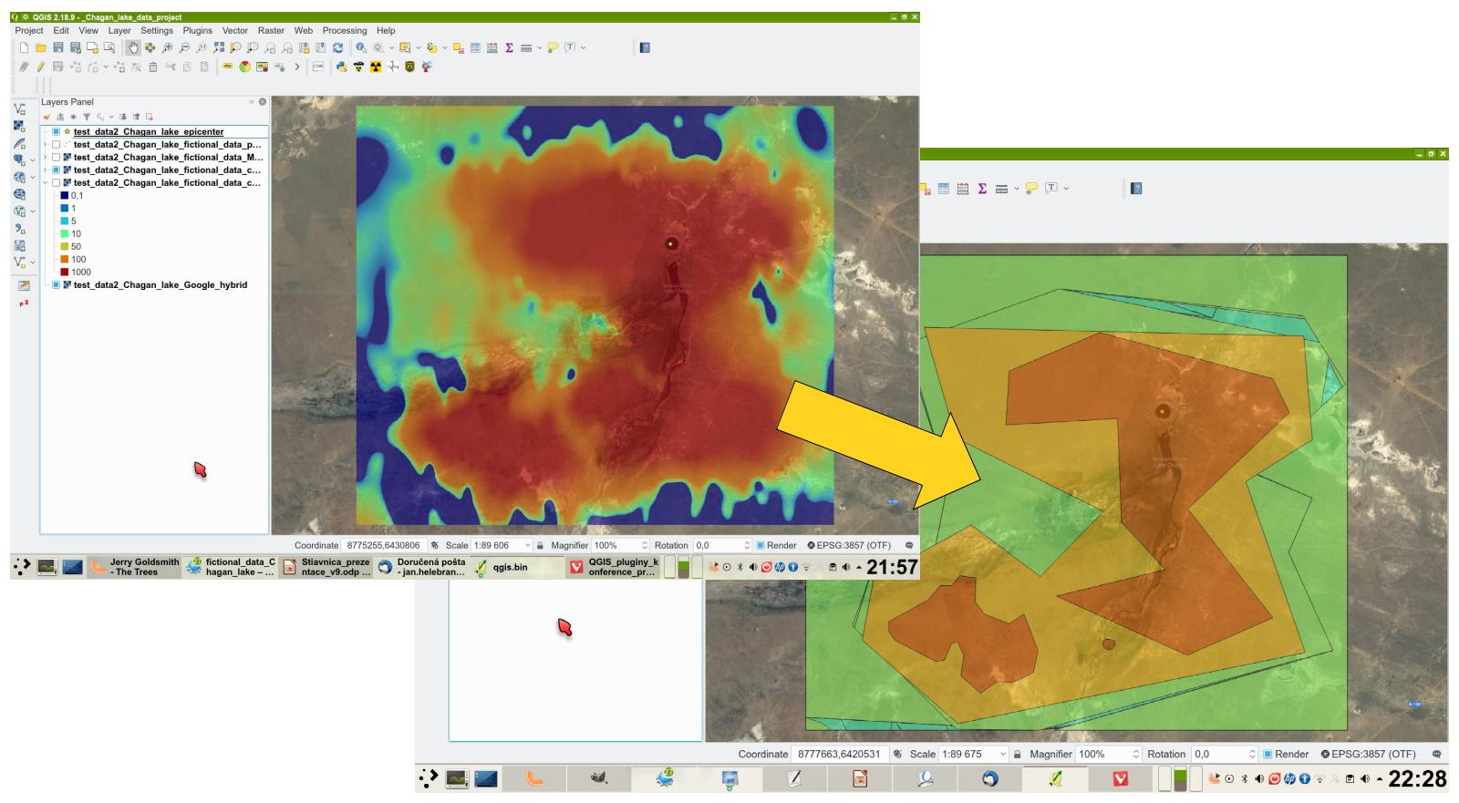GeoForAll Lab - Radiation Reconnaissance Results QGIS Plugin – Ramesis